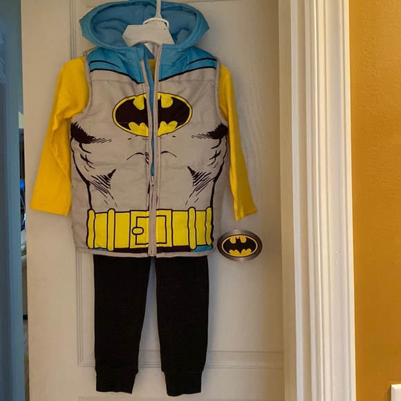 Batman | Matching Sets | 3piece Batman Superhero Vest Set With Jogger ...